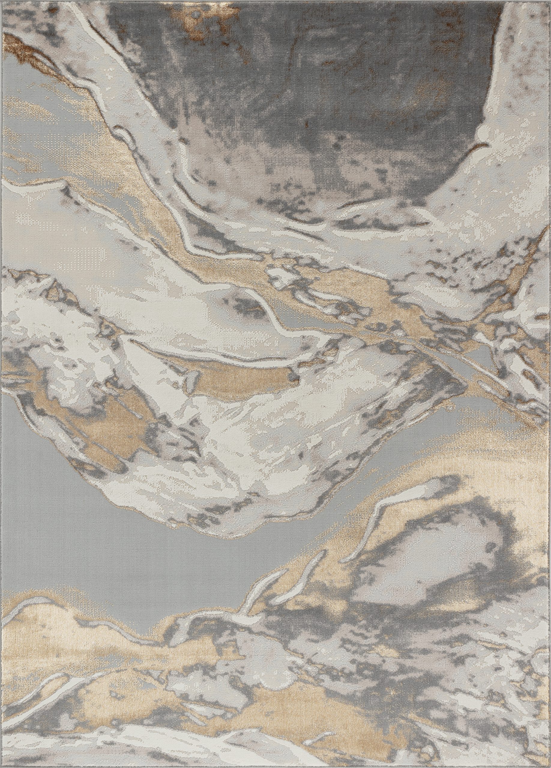 BEIGE SILVER GREY CLOUD SHIMMER SHEEN EFFECT MODERN RUG SILKY SOFT CHIC ...