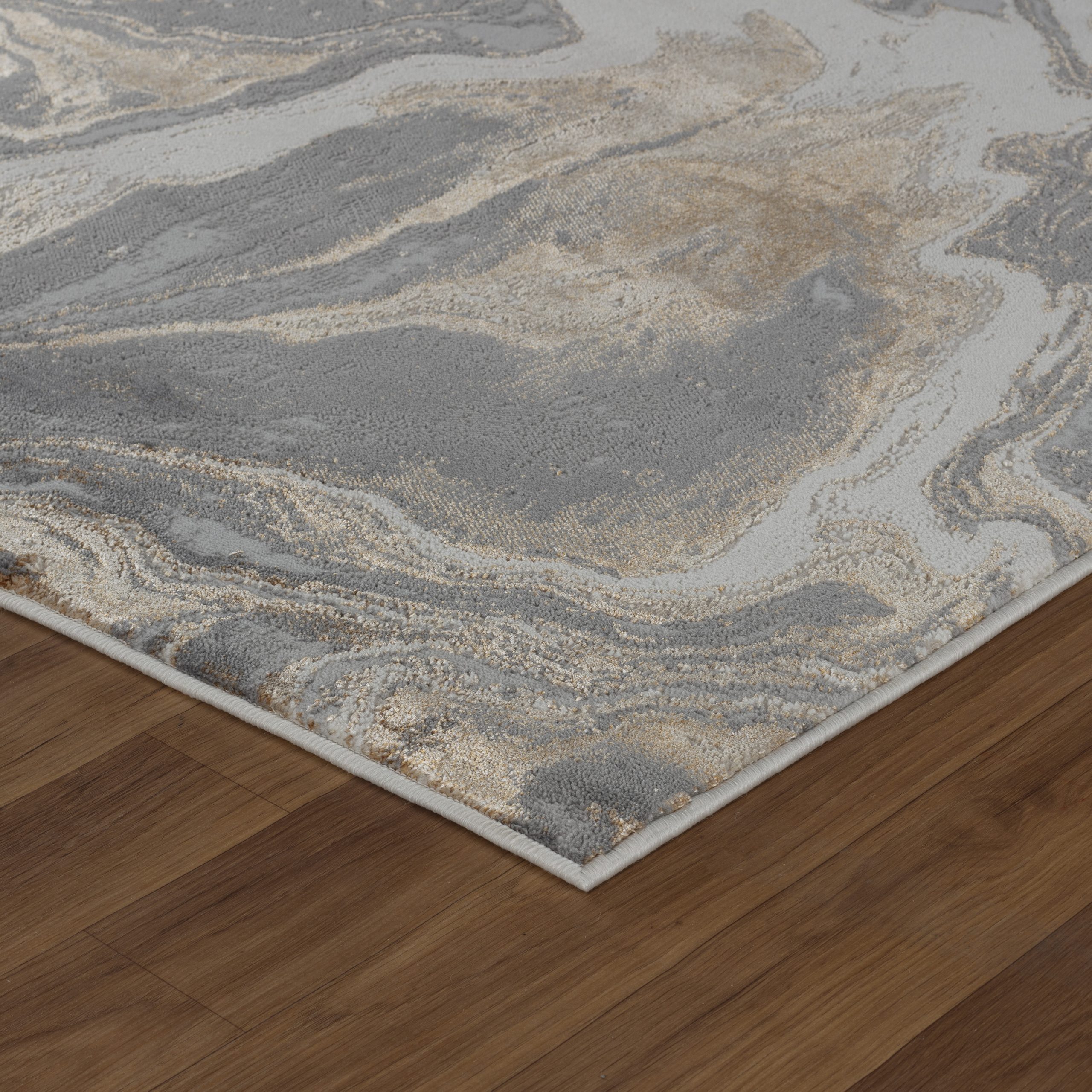 BEIGE SILVER GREY STORM SHIMMER SHEEN EFFECT MODERN RUG SILKY SOFT CHIC ...